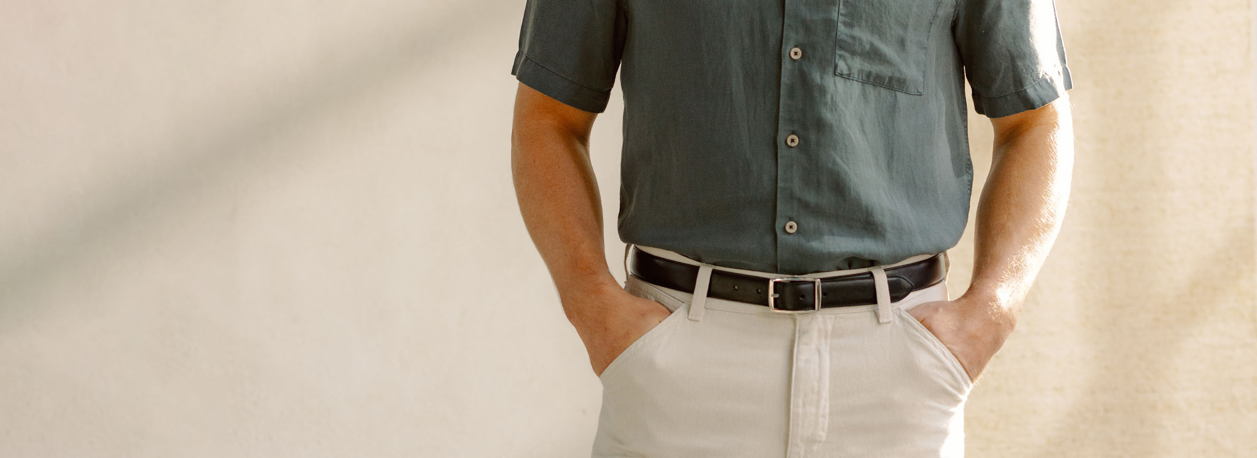 Belts for men at saddler.com - The Swedish leather brand