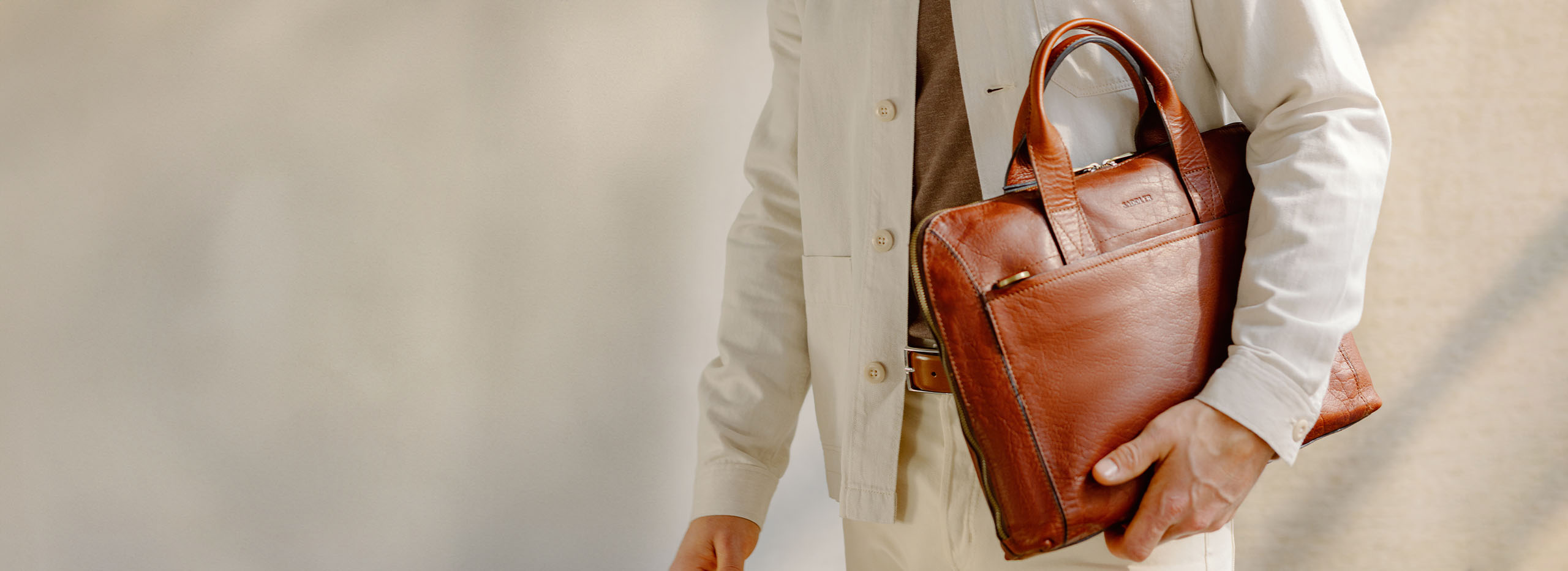 Computer bags for men at saddler.com - The Swedish leather brand