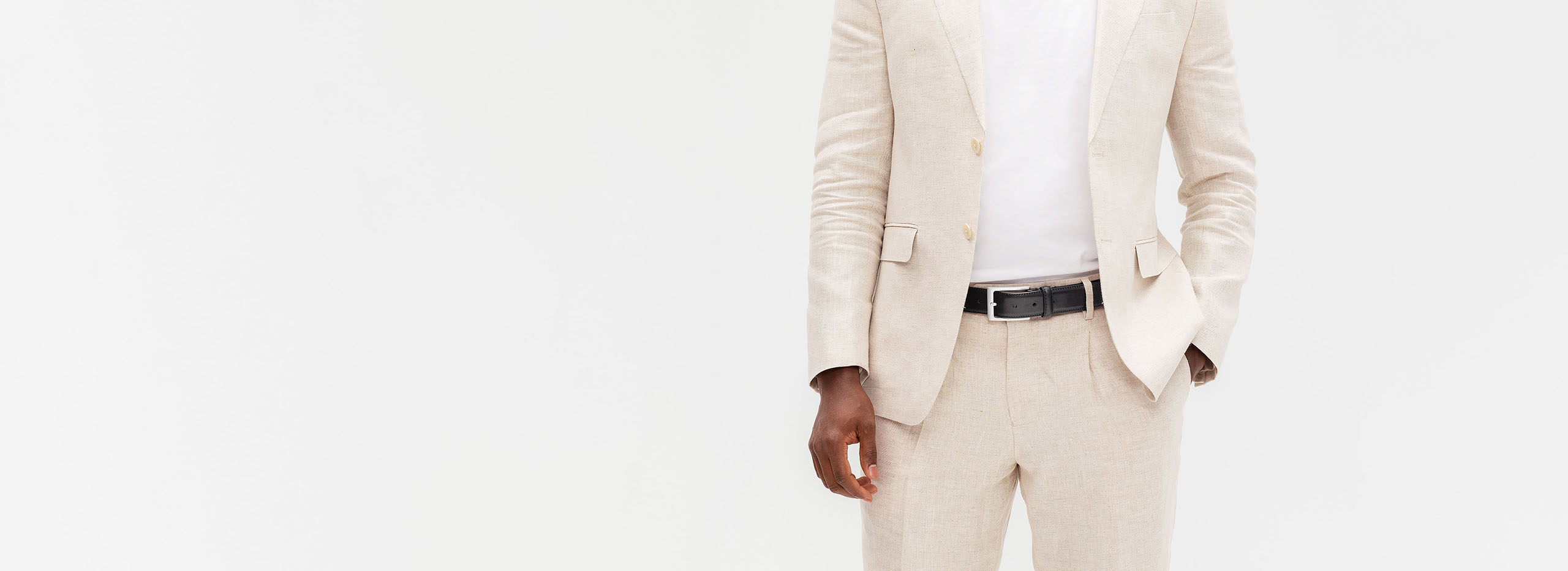 Suit belts for men at saddler.com - The Swedish leather brand